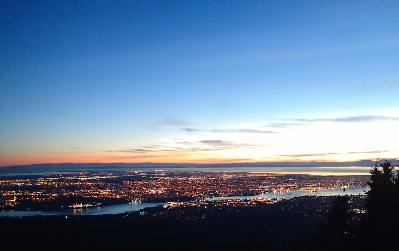 Dog Mountain night view - Happiest Outdoors