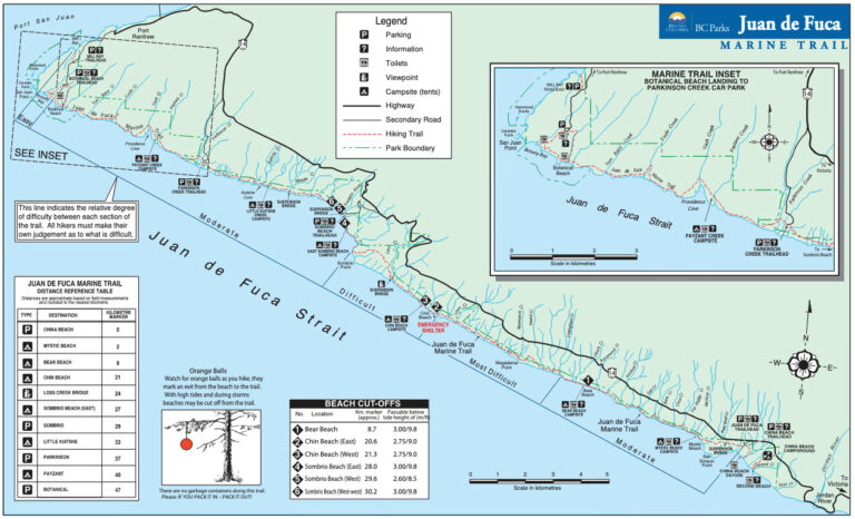 Juan De Fuca Trail Guide: Backpacking on Vancouver Island