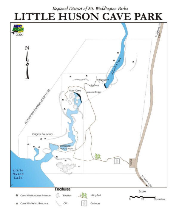 Little Huson Caves on Vancouver Island