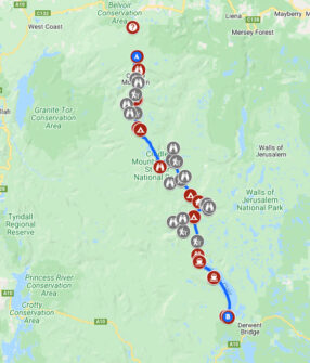 Hiking the Overland Track in Tasmania