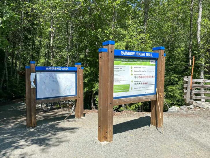 Rainbow Falls Loop Trail in Whistler