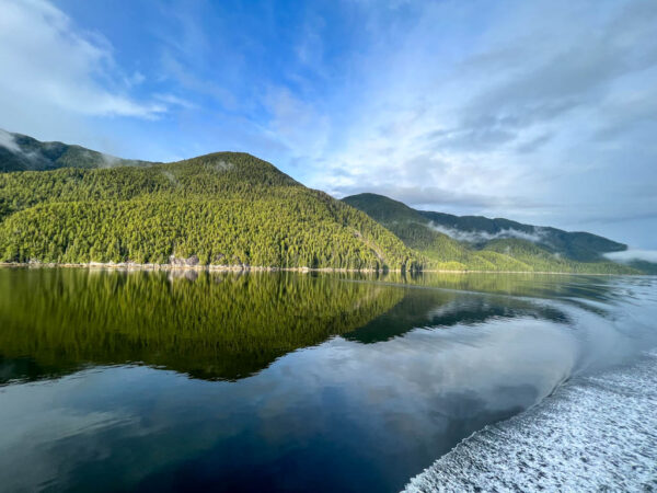 Inside Passage Ferry from Port Hardy to Prince Rupert, BC