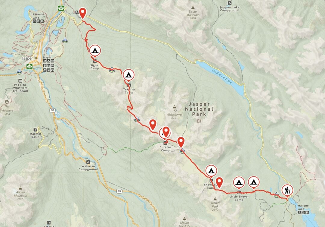 Hike the Skyline Trail in Jasper National Park