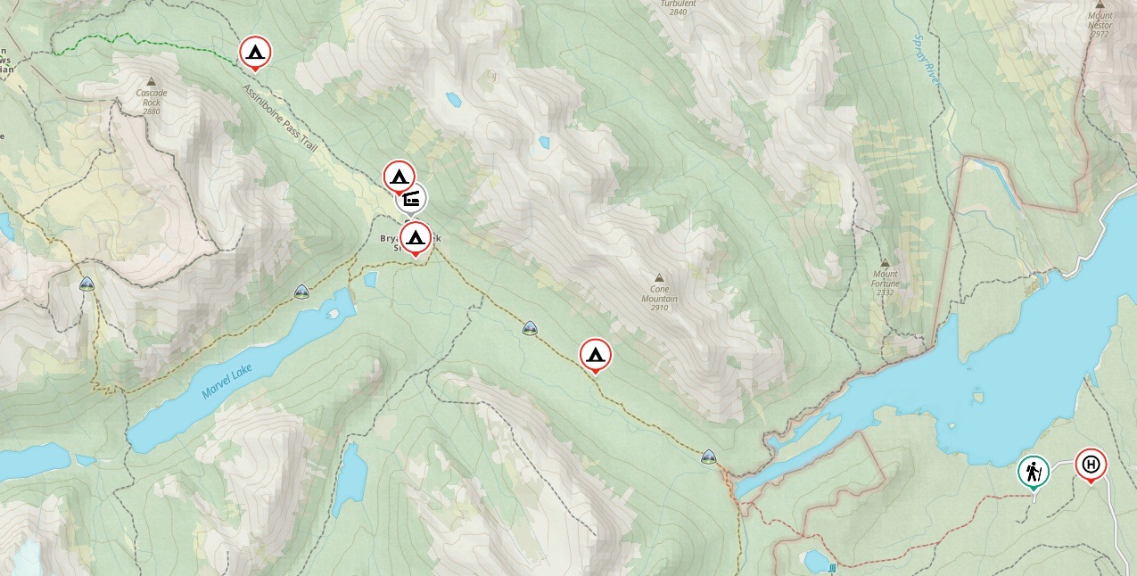 BryantCreekCampgroundsMap-Large - Happiest Outdoors