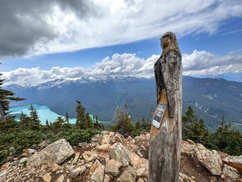 High Note Trail in Whistler (By a Season's Pass Holder)