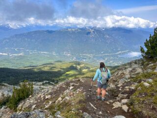 High Note Trail in Whistler (By a Season's Pass Holder)